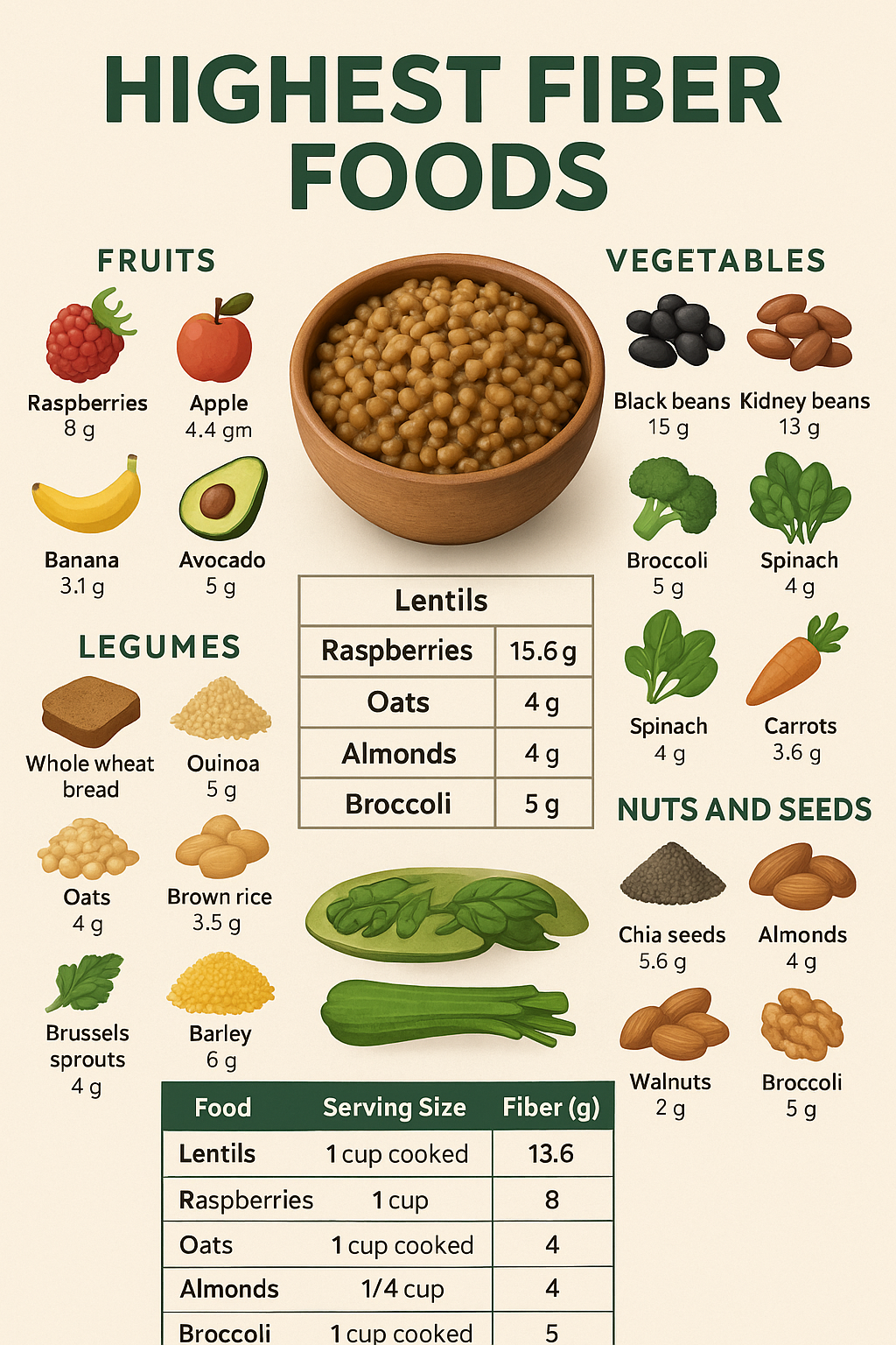 Fiber Food Guide: Benefits & Strategies to Optimize for Fiber - Core Fiber